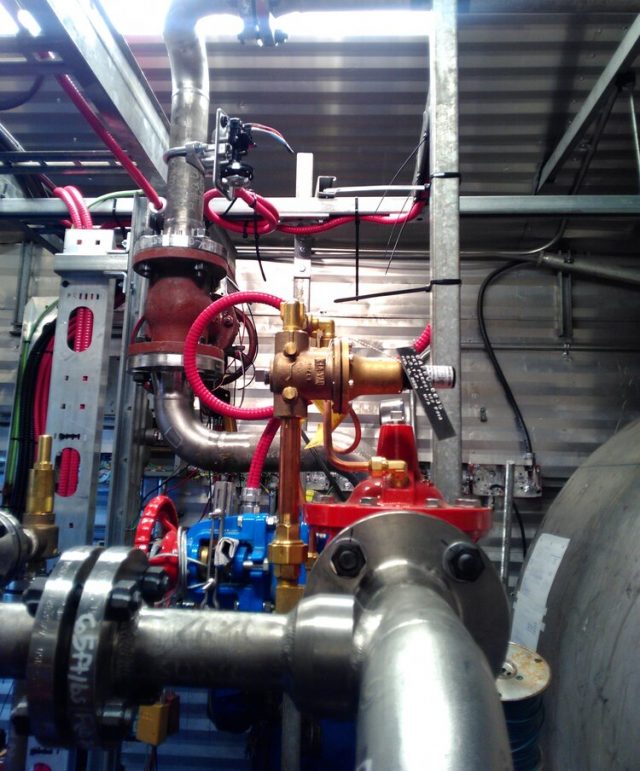 Ansul Fire Foam Suppression System