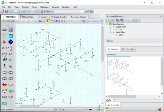AFT Fathom: Software for Hydraulic Calculations - Rotaflow