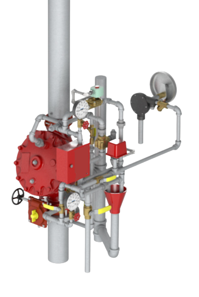 Deluge skid package - Rotaflow