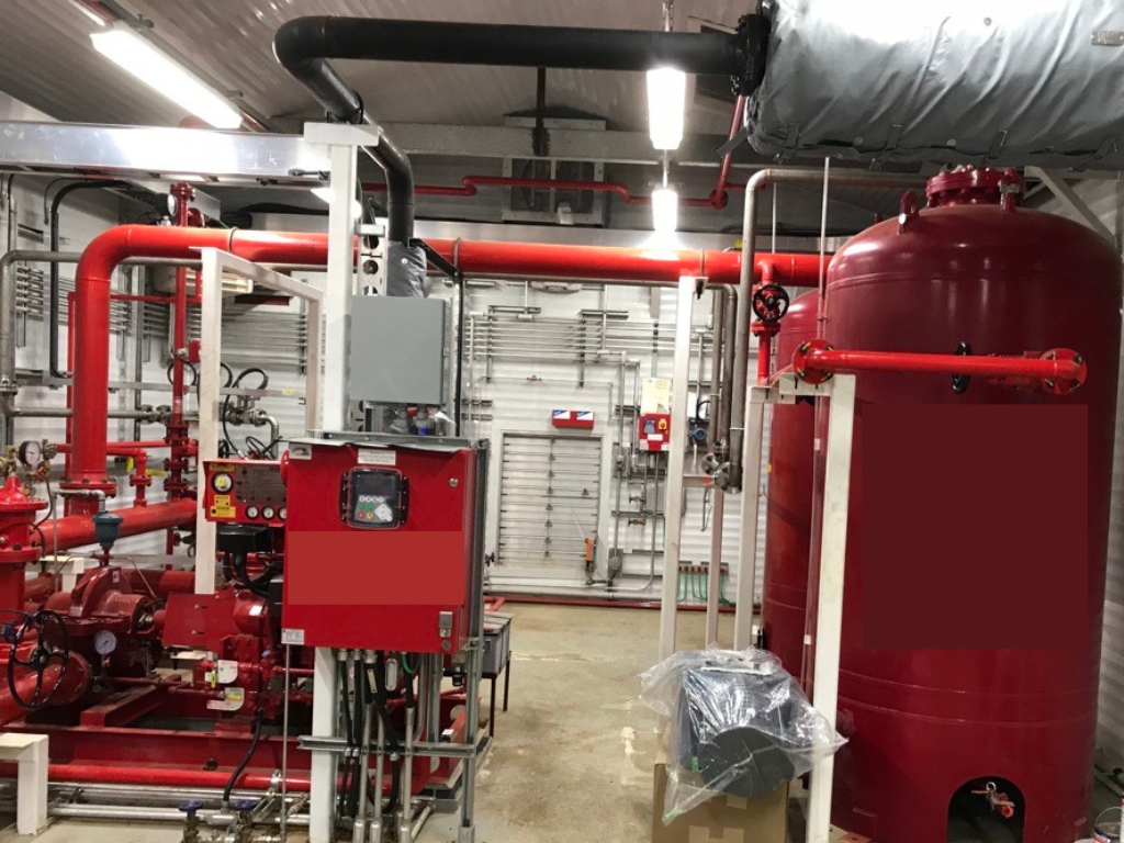 Ansul Fire Foam Suppression System