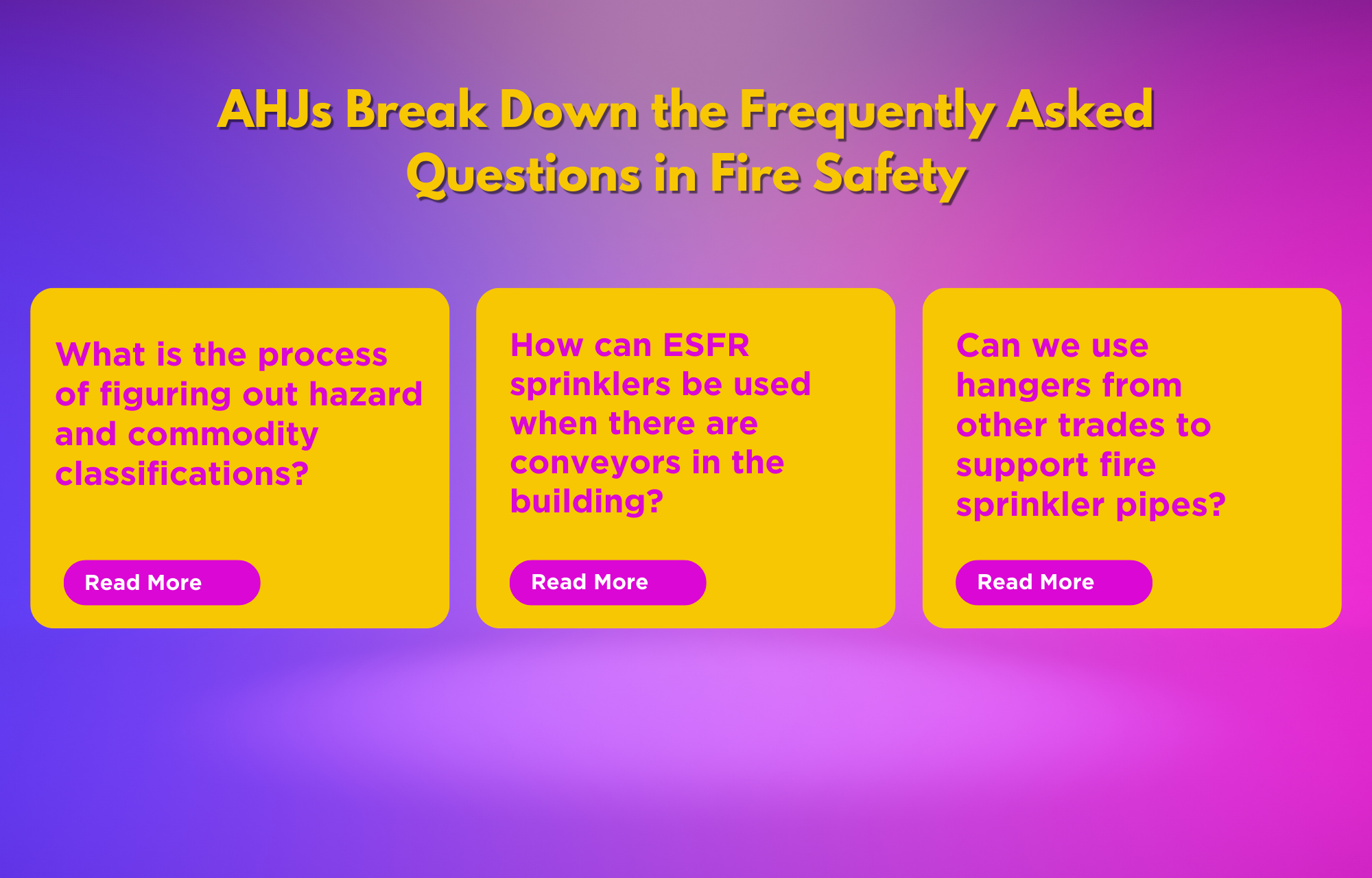 AHJs Break Down the Frequently Asked Questions in Fire Safety - Rotaflow