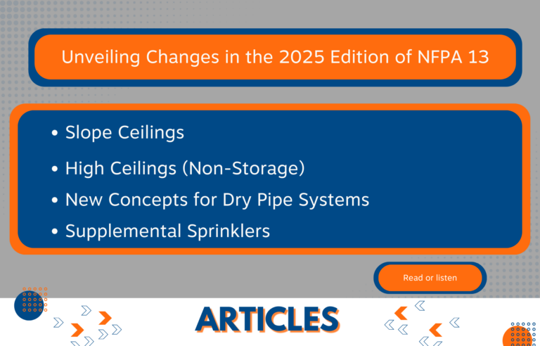 Unveiling Changes in the 2025 Edition of NFPA 13 - Rotaflow