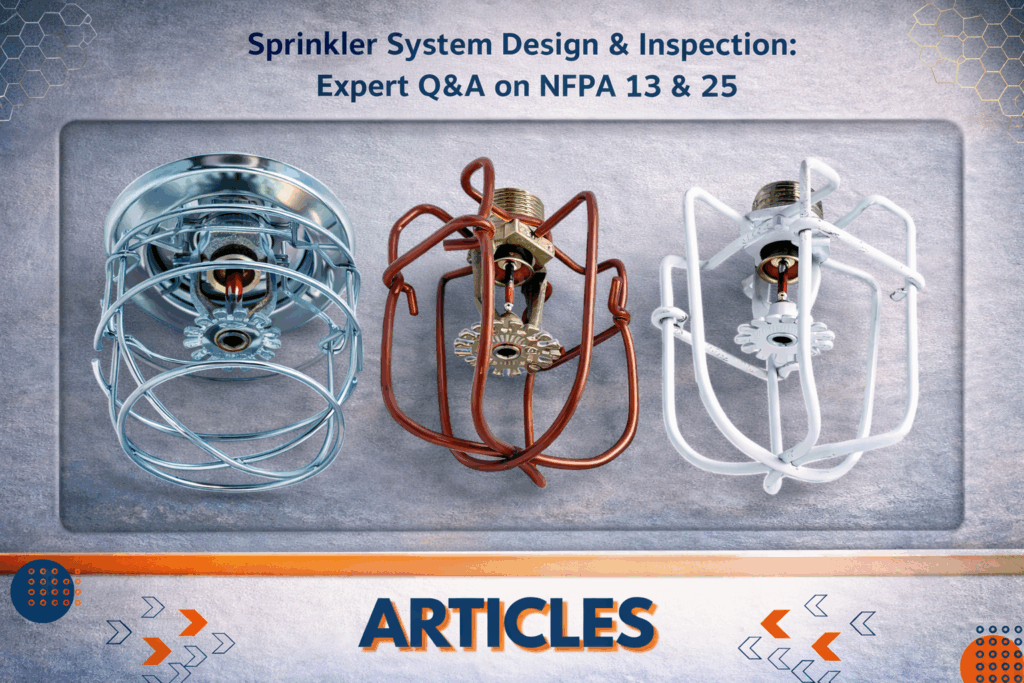Sprinkler System Design & Inspection: Expert Q&A on NFPA 13 & 25 - Rotaflow