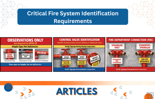 Critical Fire System Identification Requirements - Rotaflow